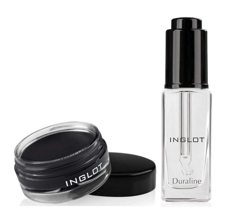 Inglot Duraline & Inglot Gel Eyeliner Black Matte Duo/Combo Pack ...